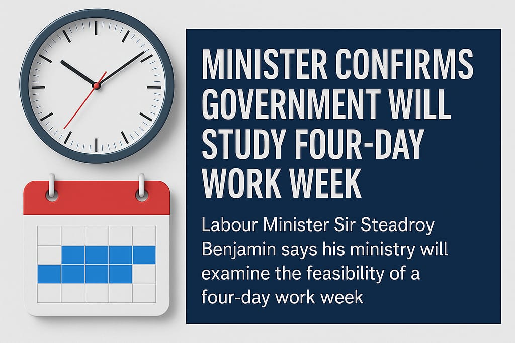 Sir Steadroy 'Cutie' Benjamin Discusses Work Week - Antigua News Room