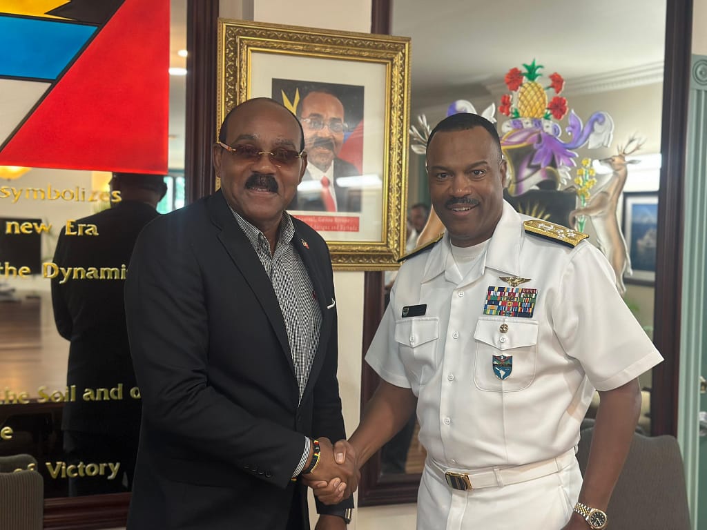 US SOUTHCOM Head Admiral Alvin Holsey to Retire After Meeting Antigua ...