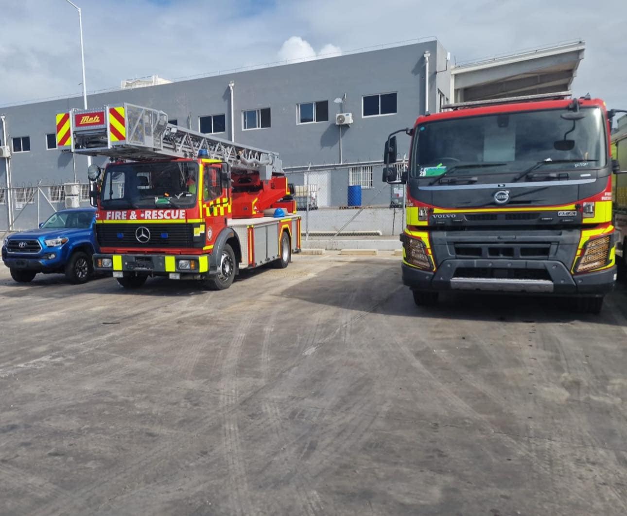 Five New Fire Appliances Arrive to Strengthen Fire Department Fleet ...