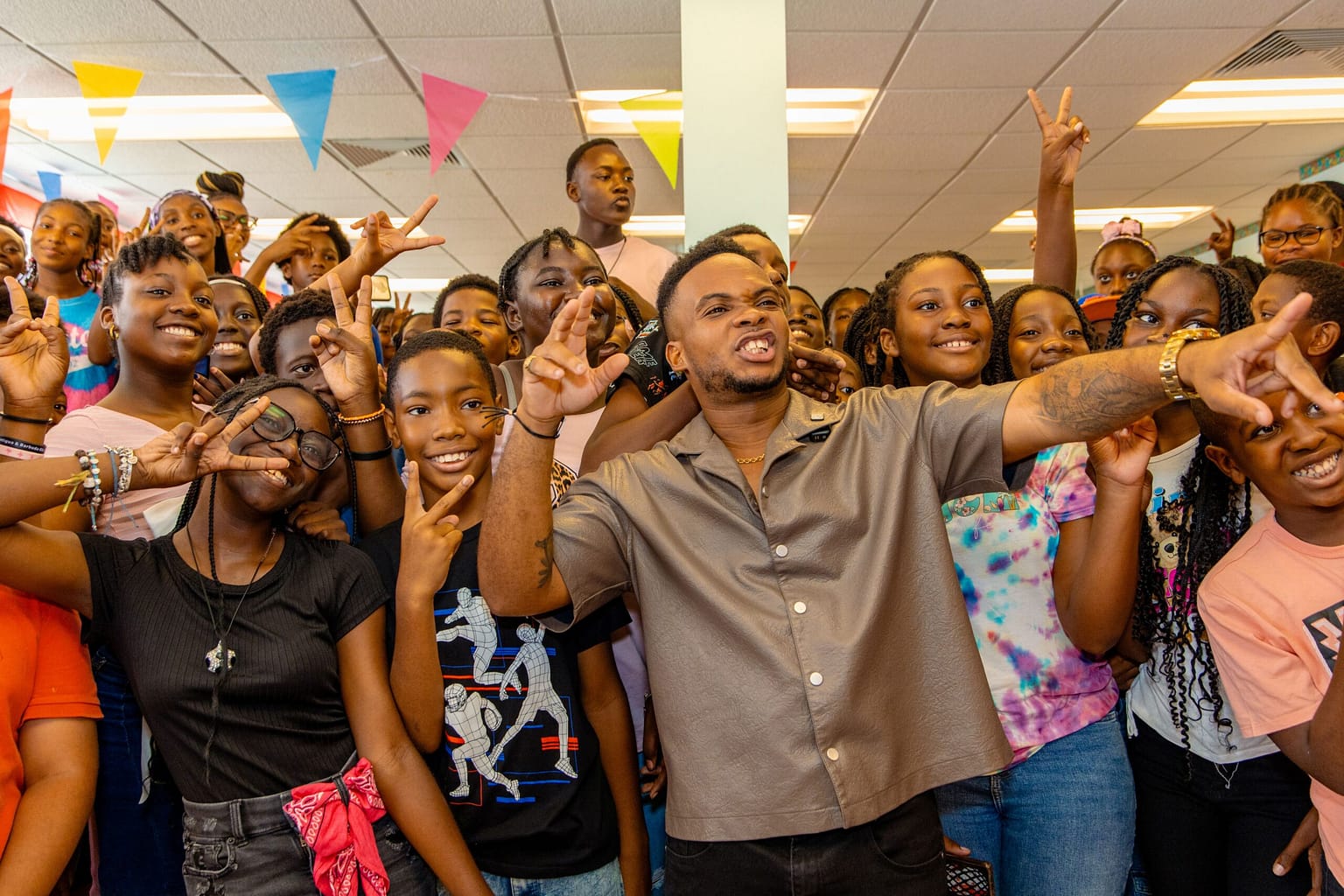 Certified Sampson Suprises Campers At The National Public Library Of ...