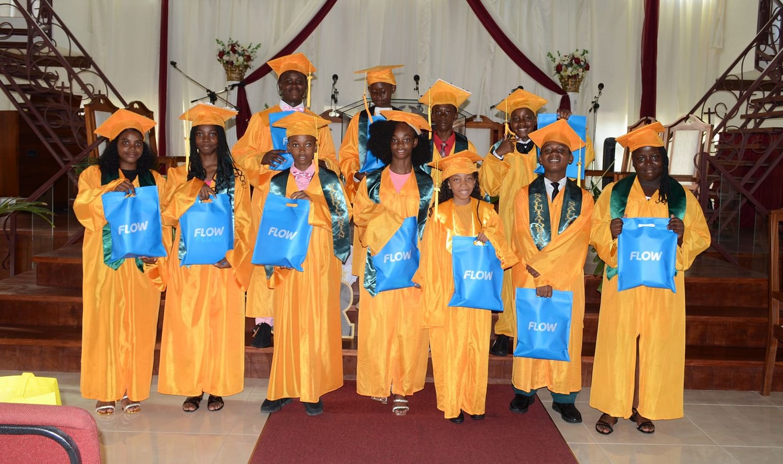 Flow Antigua Newfield Primary School Graduation Gifts - Antigua News Room