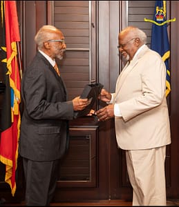 Son of Legendary Marcus Garvey, Dr. Julius Garvey, Welcomed by Governor ...