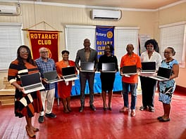 Rotary Club of Antigua Donates 500 Laptops to Antigua and Barbuda ...