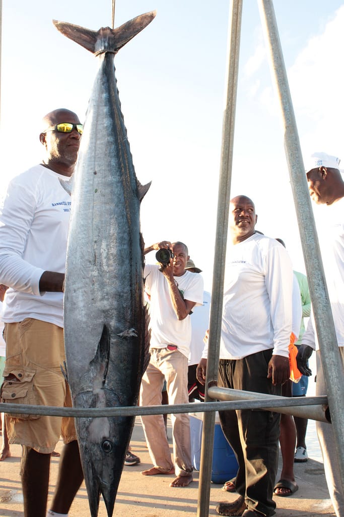 68-Pound Wahoo Tops Weigh-In at Barbuda Ocean Festival - Antigua News Room