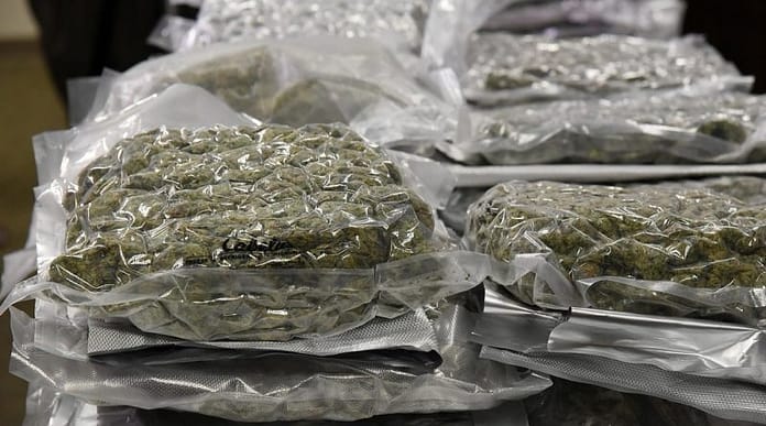 16 pounds of compressed marijuana discovered in barrel at the Port ...