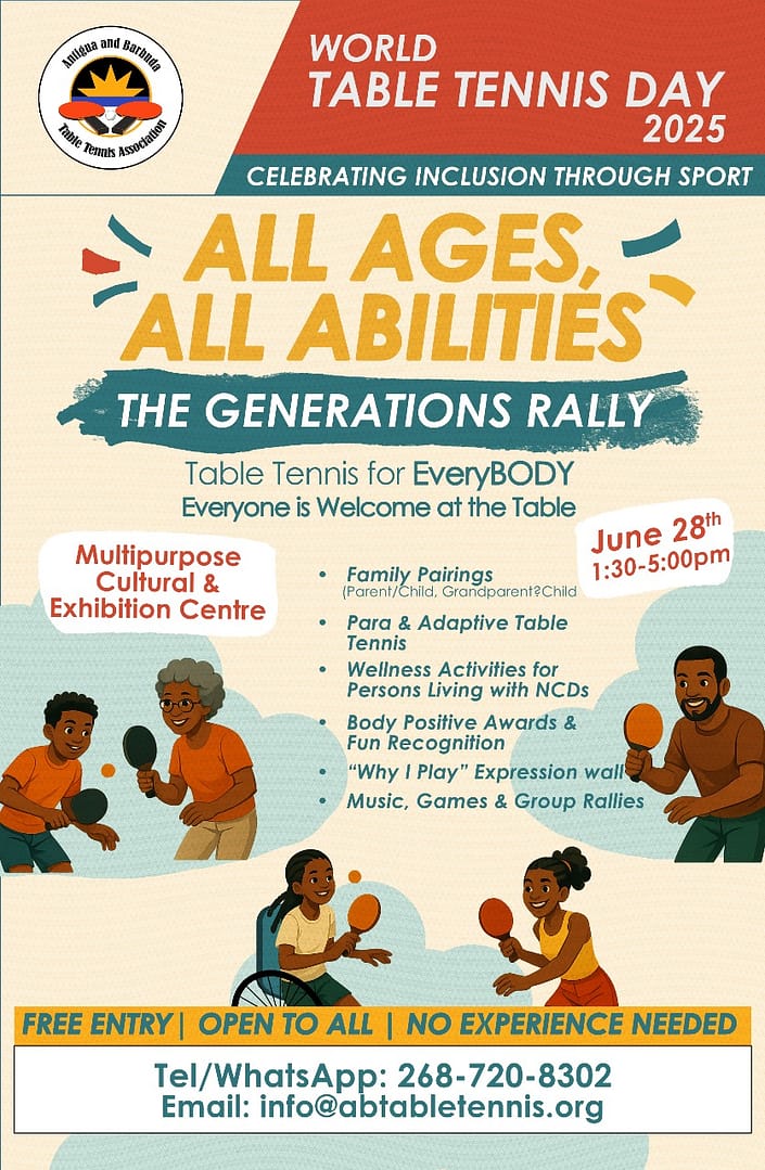 ABTTA to Host Generations Rally for World Table Tennis Day 2025 ...