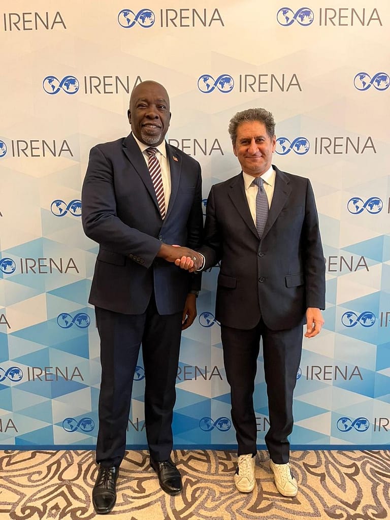 Nicholas attends renewable energy talks in Abu Dhabi - Antigua News Room