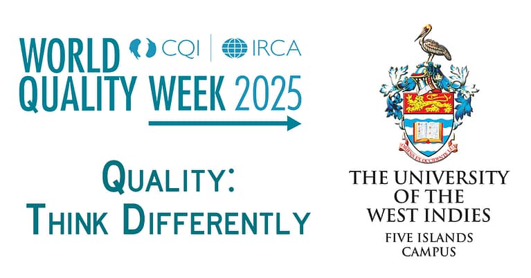 The UWI Five Islands Campus to Celebrate World Quality Week 2025 ...