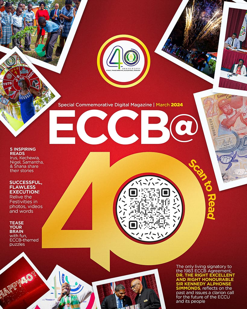 ECCB Launches 40th Anniversary Commemorative Magazine - Antigua News Room