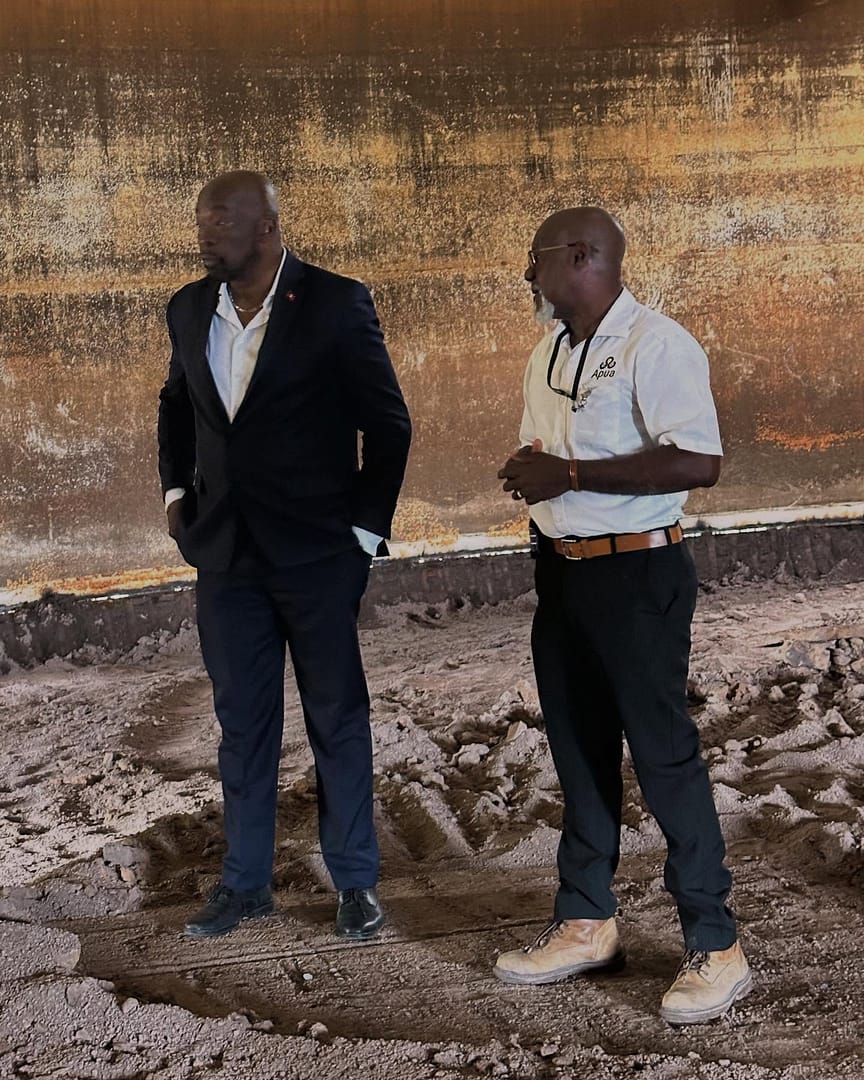 Rehabilitation of the Buckleys Water Storage Tank Progresses Smoothly ...