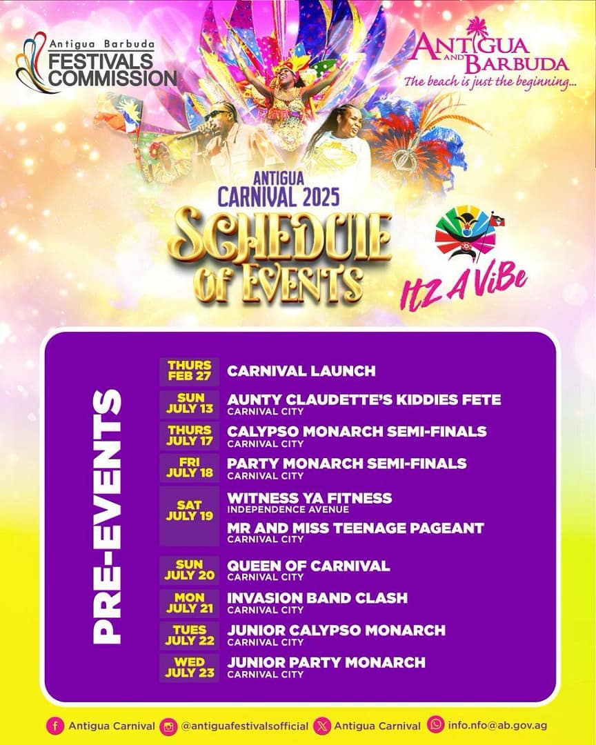 Antigua Barbuda's Milove Fontaine in Pageant - Antigua News Room