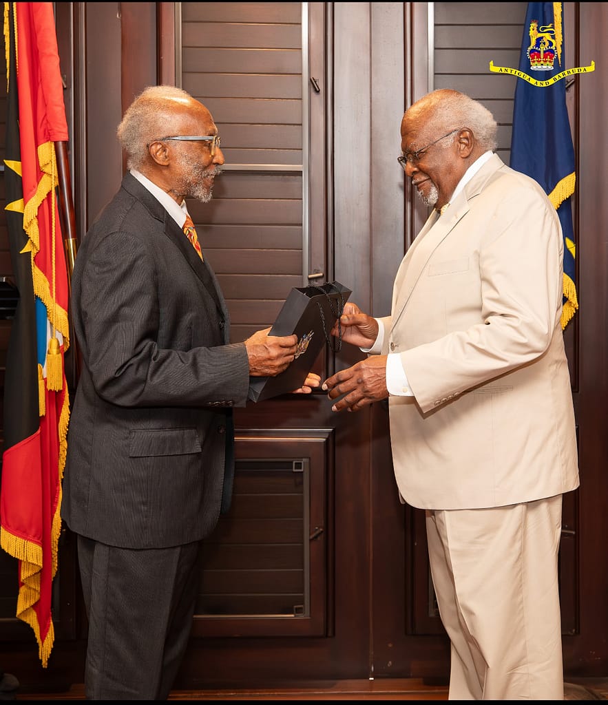 Son of Legendary Marcus Garvey, Dr. Julius Garvey, Welcomed by Governor ...