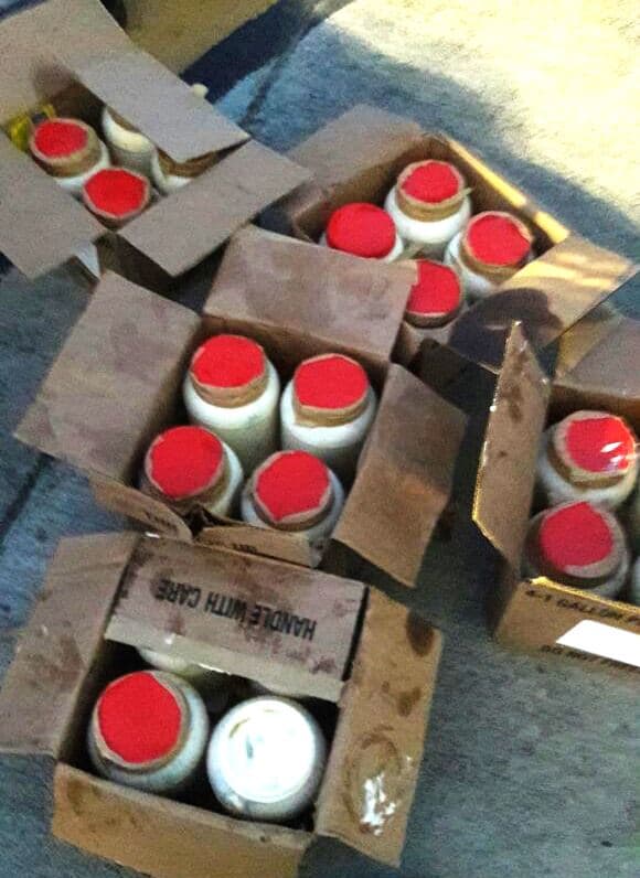 Weed in mayo jars - police seize drugs at airport - Antigua News Room