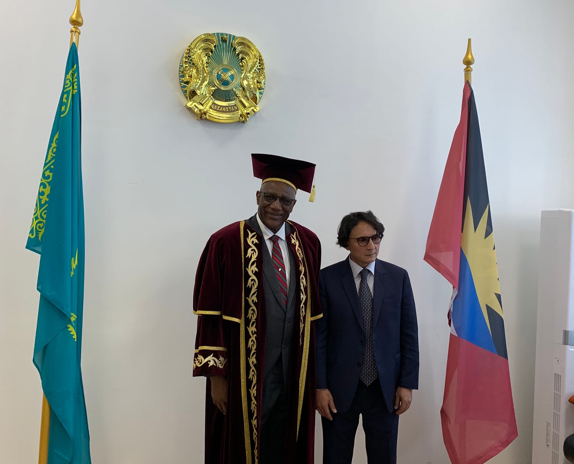 GG Sir Dr Rodney Williams Is Now A Professor - Antigua News Room