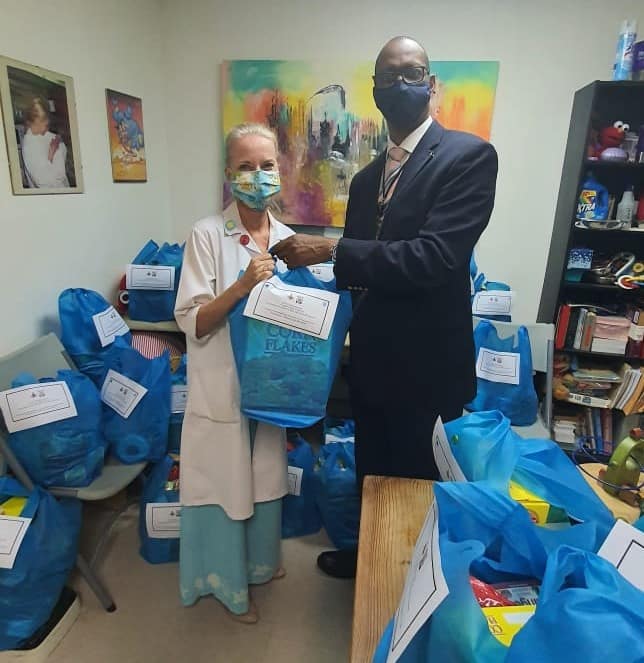 St. John's Lodge Makes Presentation To The Antigua And Barbuda Sickle ...