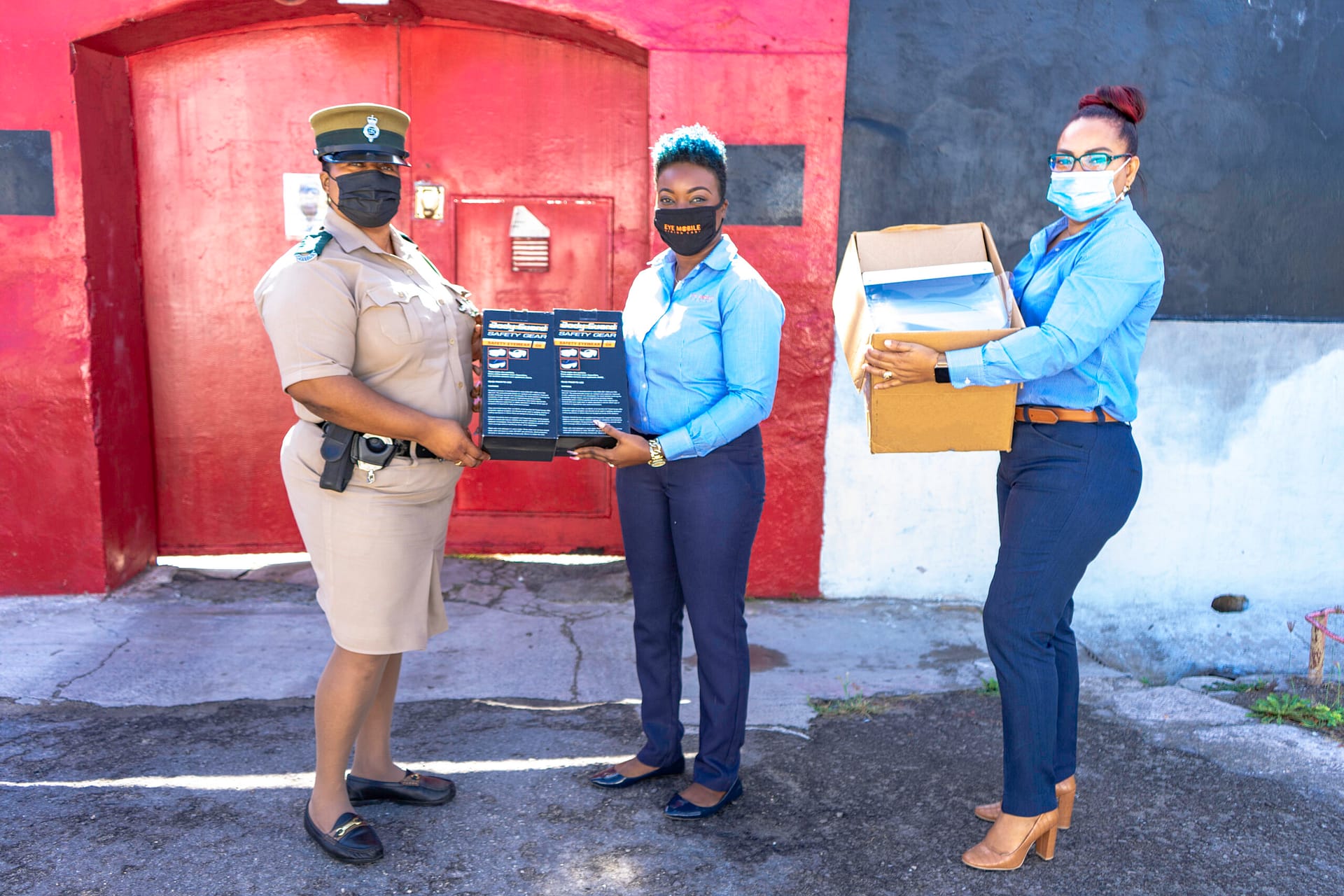 Corporate citizen donates personal protective equipment to the prison’s ...