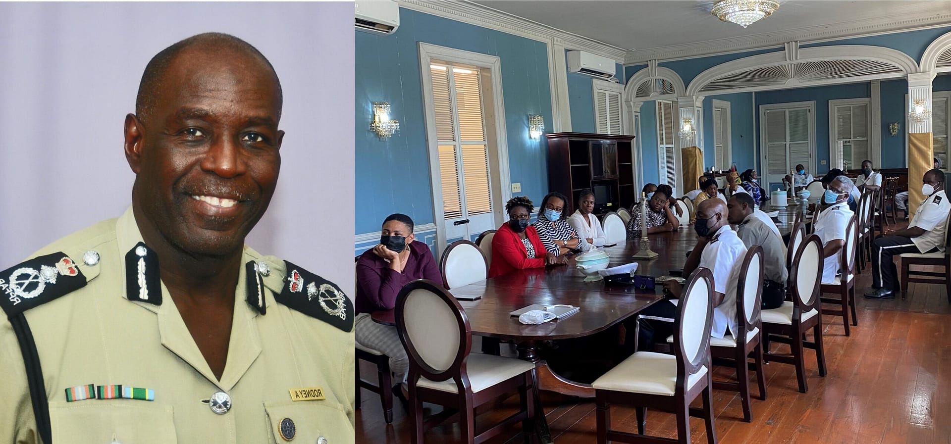 Commissioner of Police Atlee Rodney facilitates training for Government ...