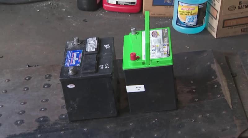 Acquisition crimes now include the theft of batteries, as two vehicle ...