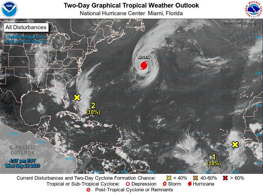 Hurricane Nigel Strengthens, Tropical Waves Expected to Form - Antigua ...