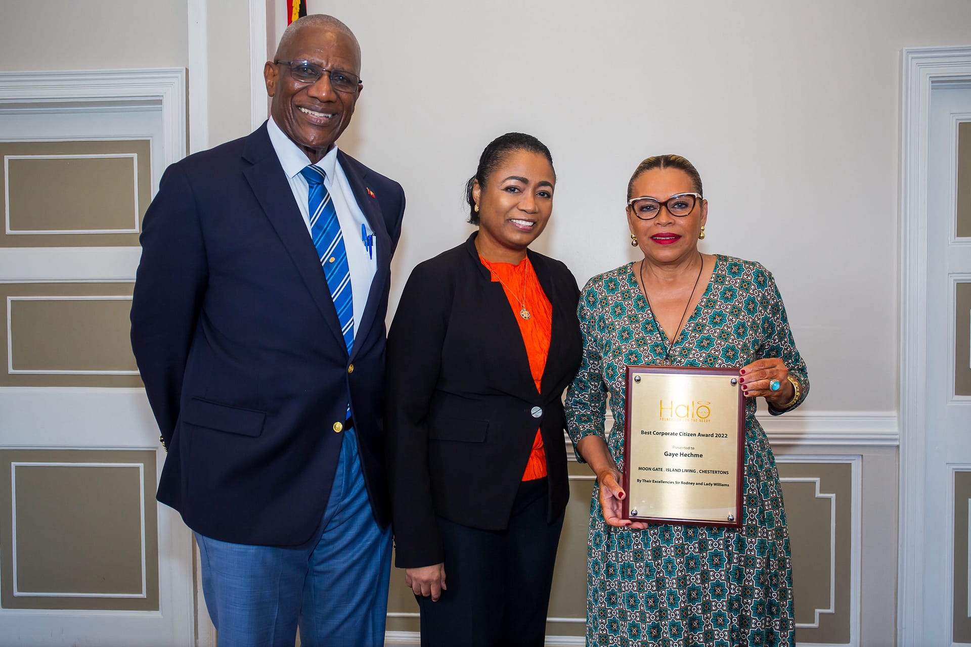 Gaye Hechme Awarded Best Corporate Citizen - Antigua News Room