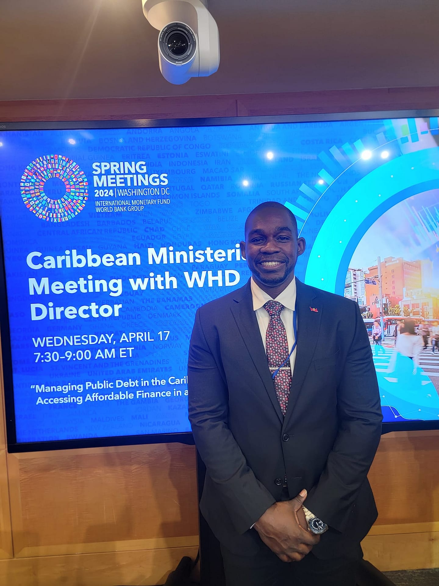 Senator Dwayne George Leads Antigua and Barbuda Delegation at IMF/World ...