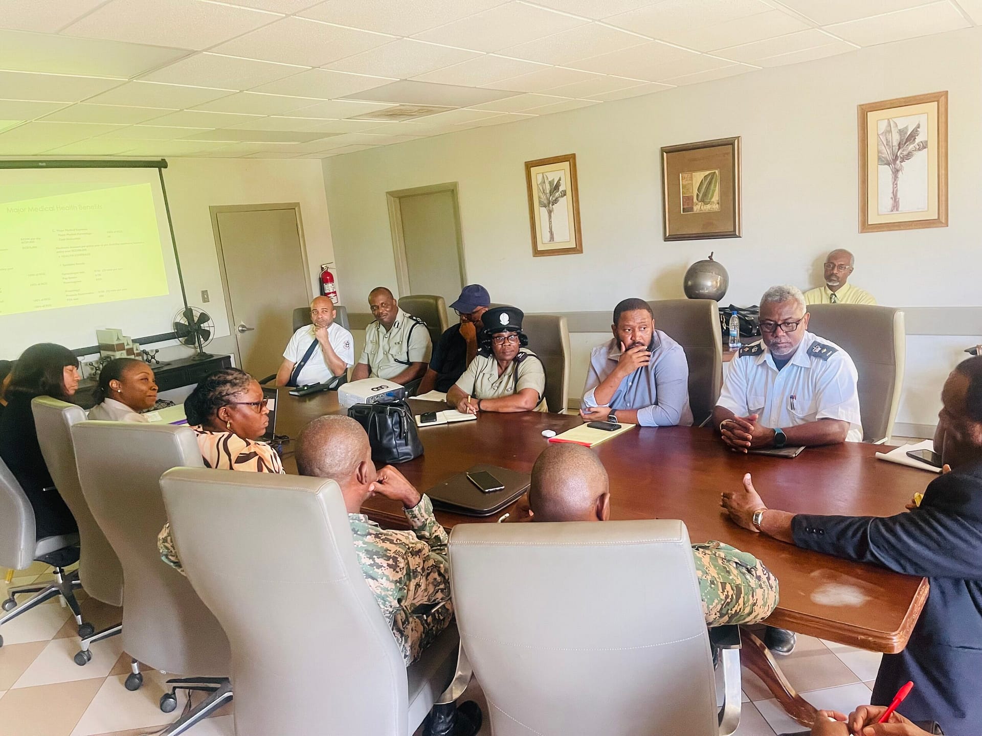 Minister Benjamin Advocates for Comprehensive Insurance for Security ...