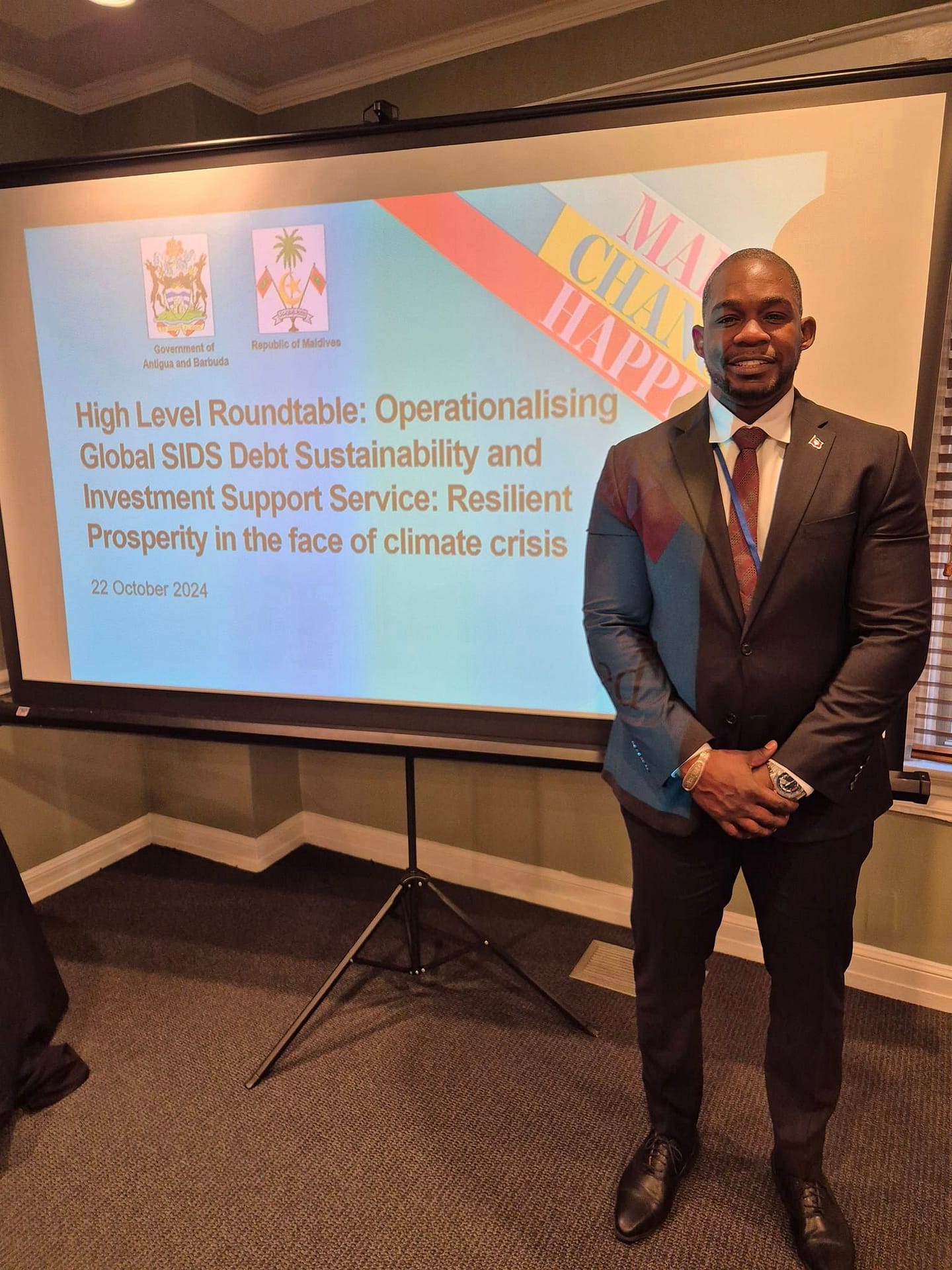 Senator Dwayne George Represents Antigua and Barbuda at 2024 IMF and ...