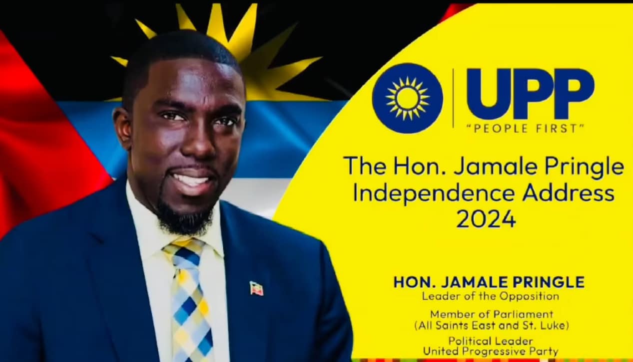 Opposition Leader Jamale Pringle Independence 43 Message - Antigua News ...