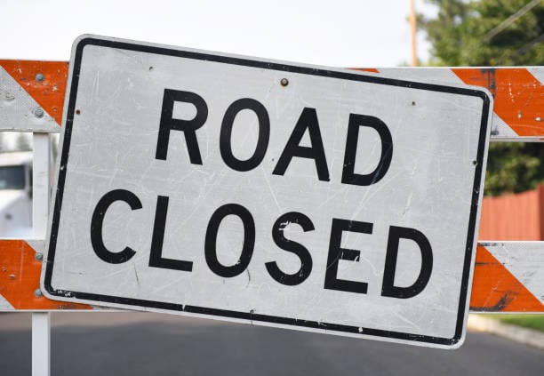 Partial Road Closure Planned for Valley Road North Near Jennings Clinic ...