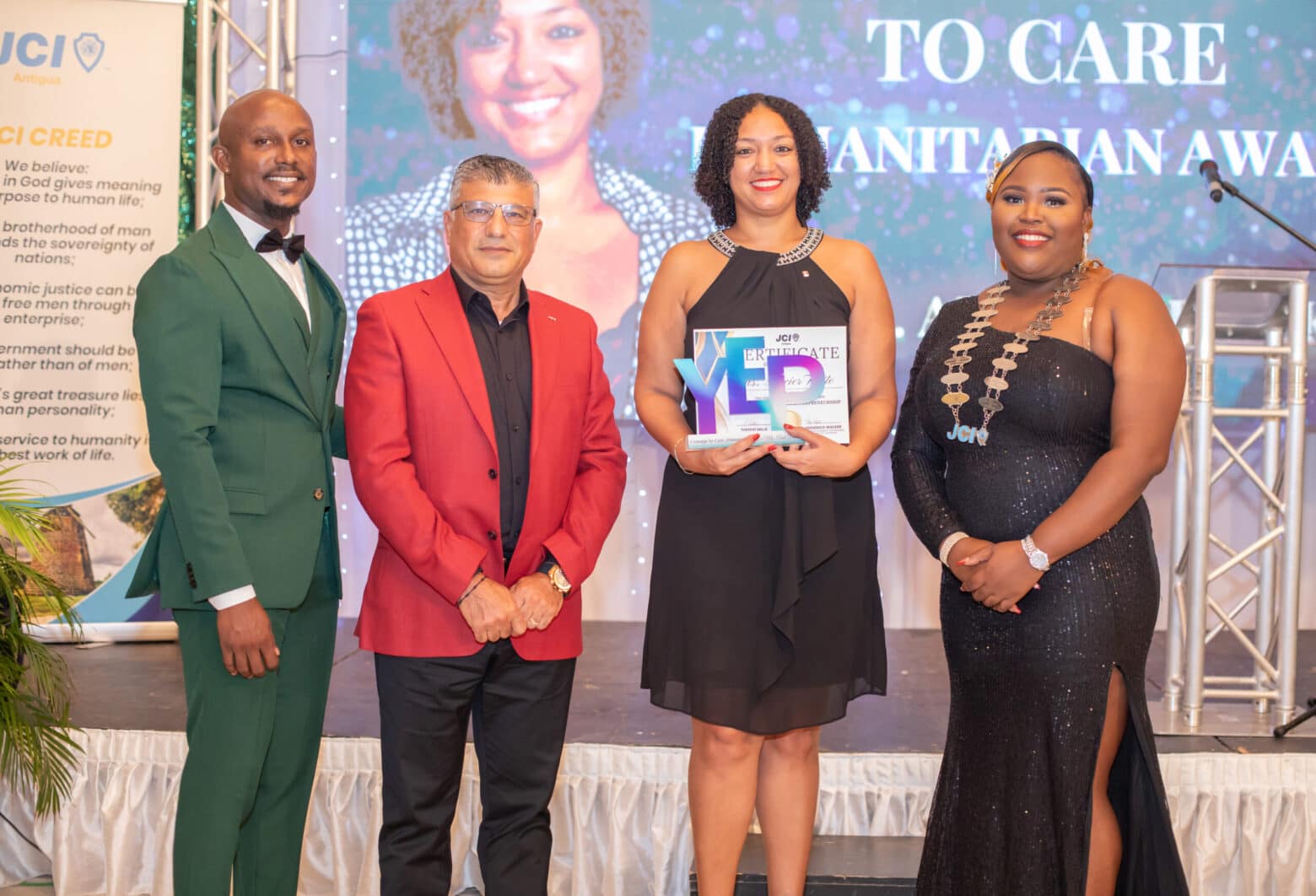 JCI Honours Ariel Derrick for Outstanding Leadership as Rotaract Club ...