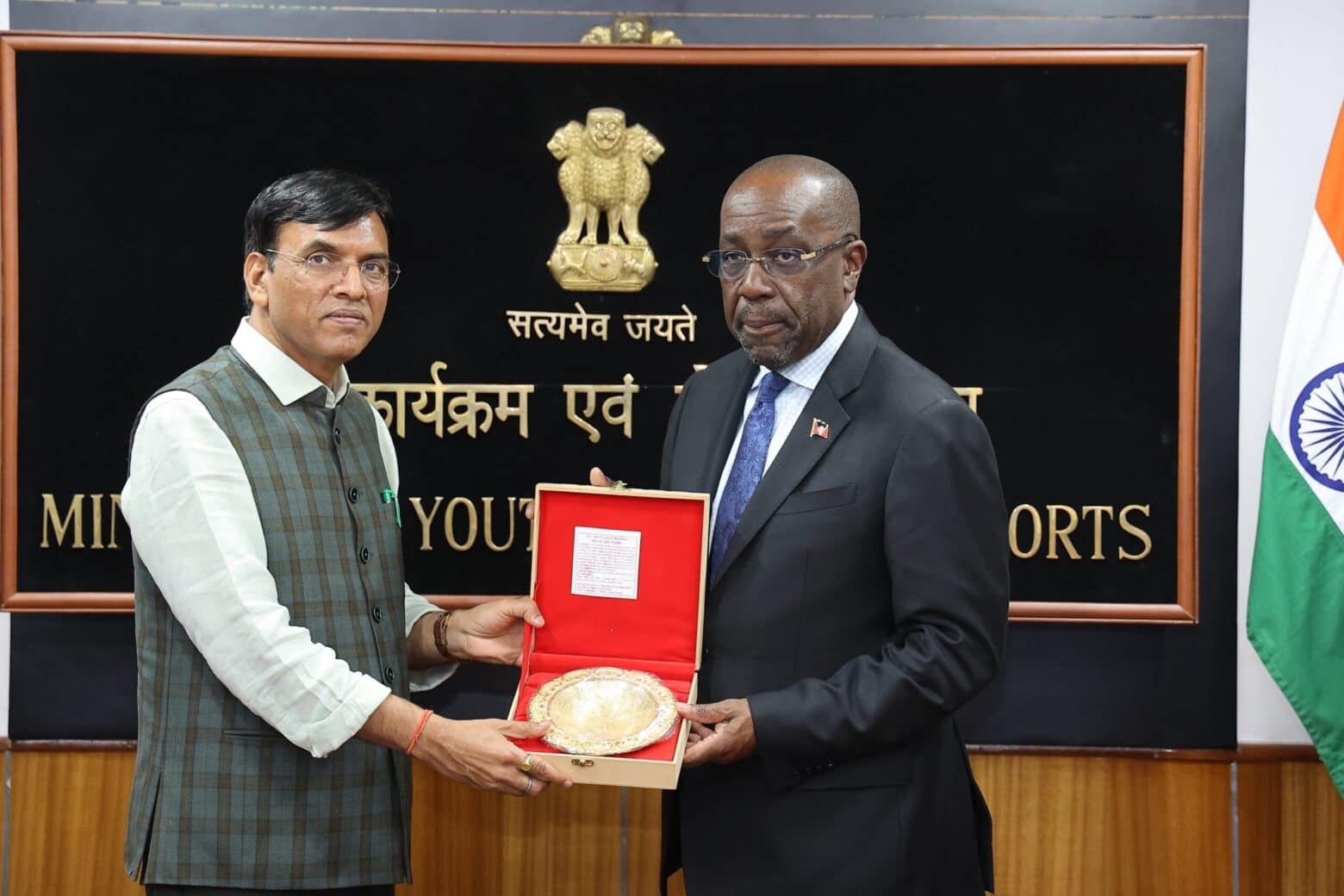 Foreign Minister Greene in India Exploring Cooperation and ...