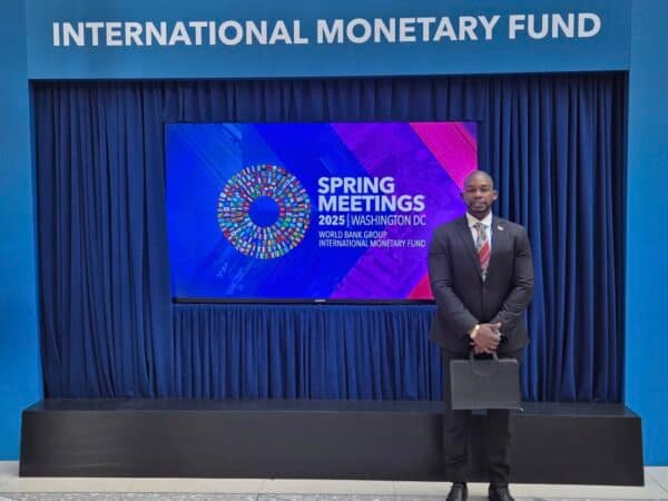 Senator Dwayne George at the World Bank Meetings - Antigua News Room