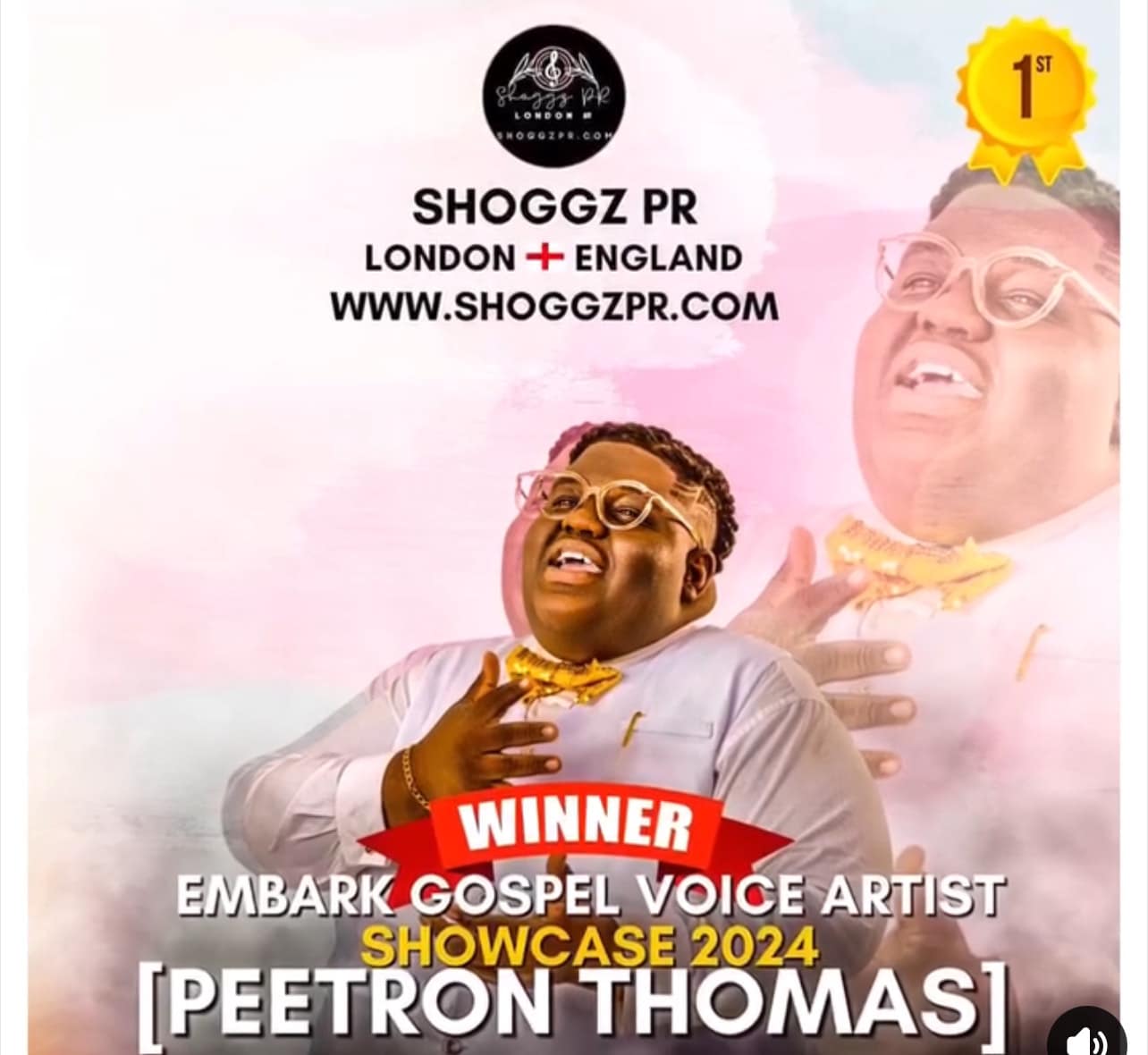 Embark Caribbean Gospel Voice 2024 Winner Peetron Thomas Expands Global Reach with UK Promotion ...