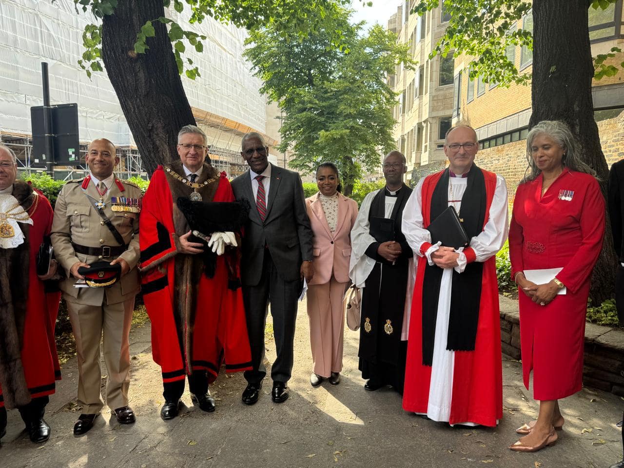 Sir Rodney Williams Delivers Message from His Majesty King Charles III ...