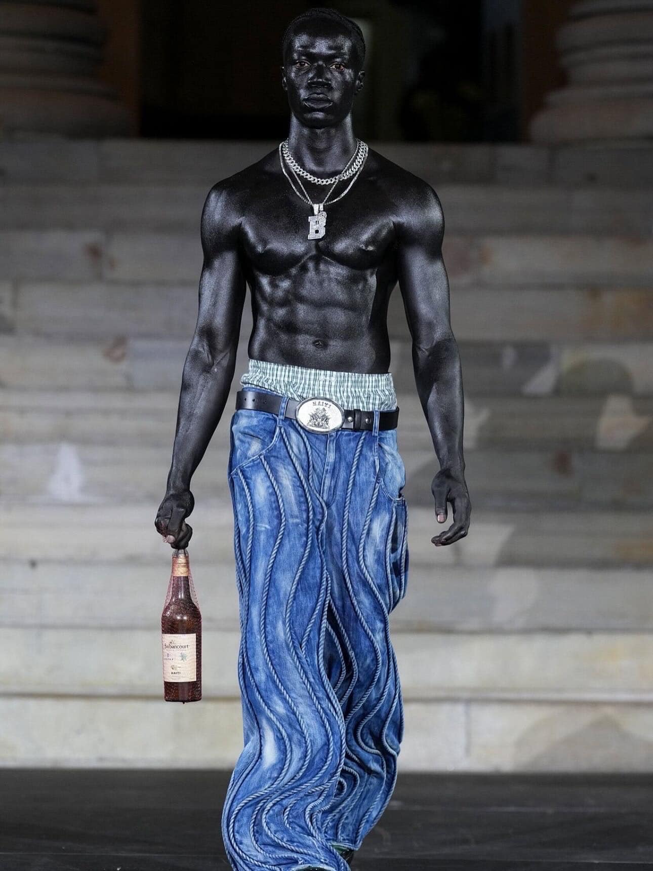 Antiguan Model Samory Christopher Makes His Mark at New York Fashion ...