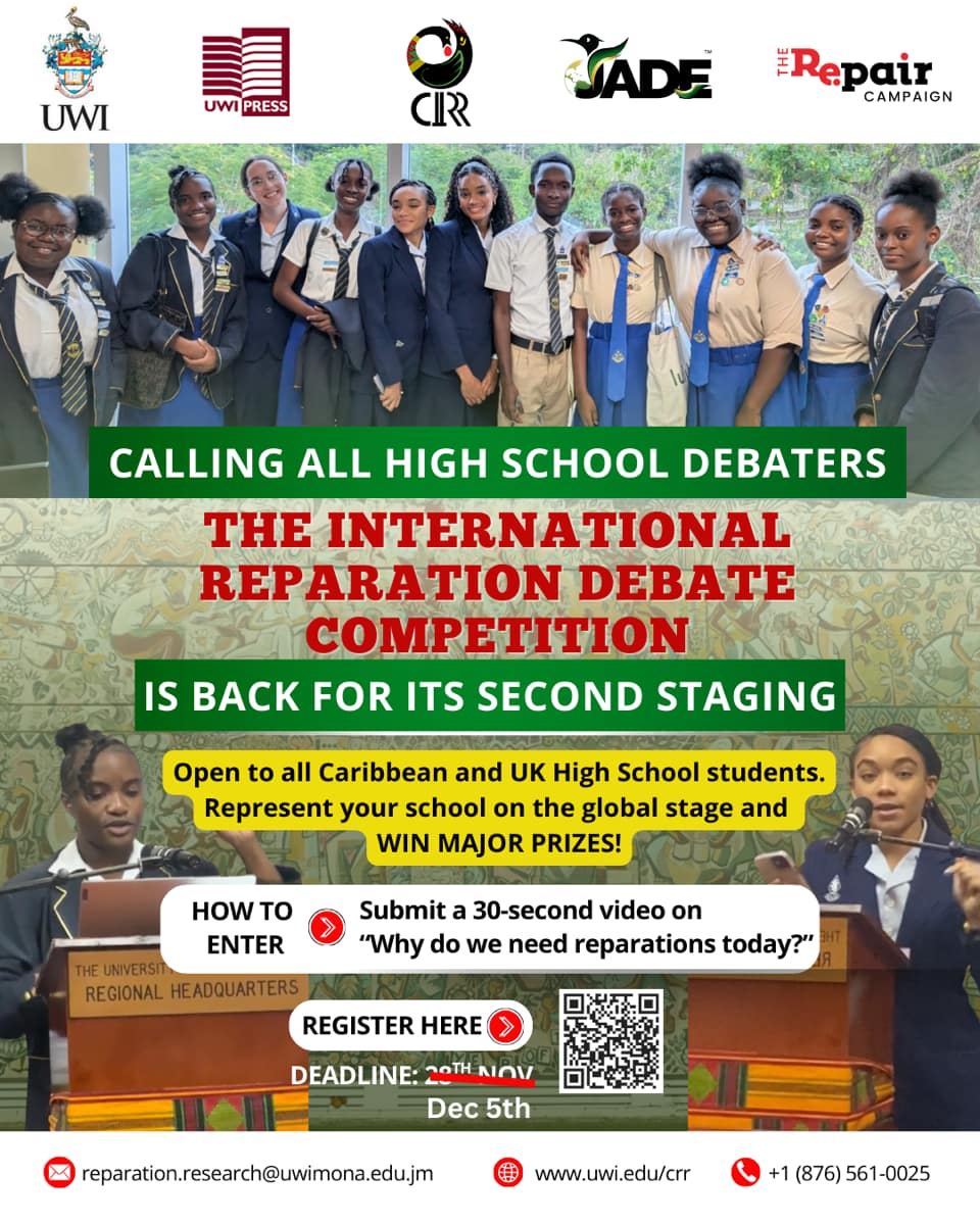 The UWI’s Centre for Reparation Research Announces Second International ...