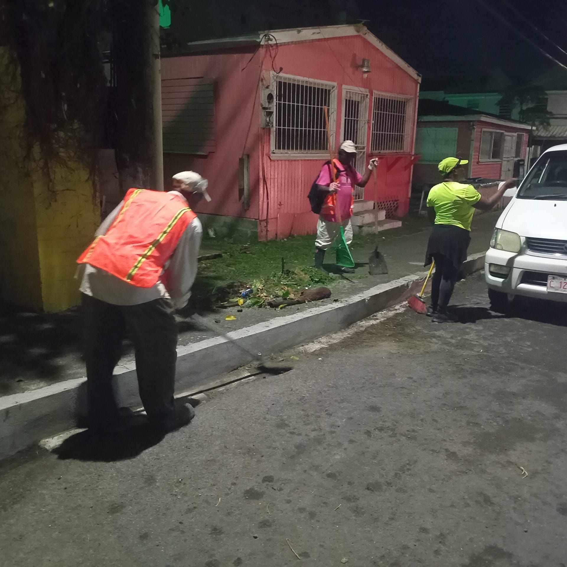 Overnight Clean-Up Drive Transforms St John’s Streets as Solid Waste ...