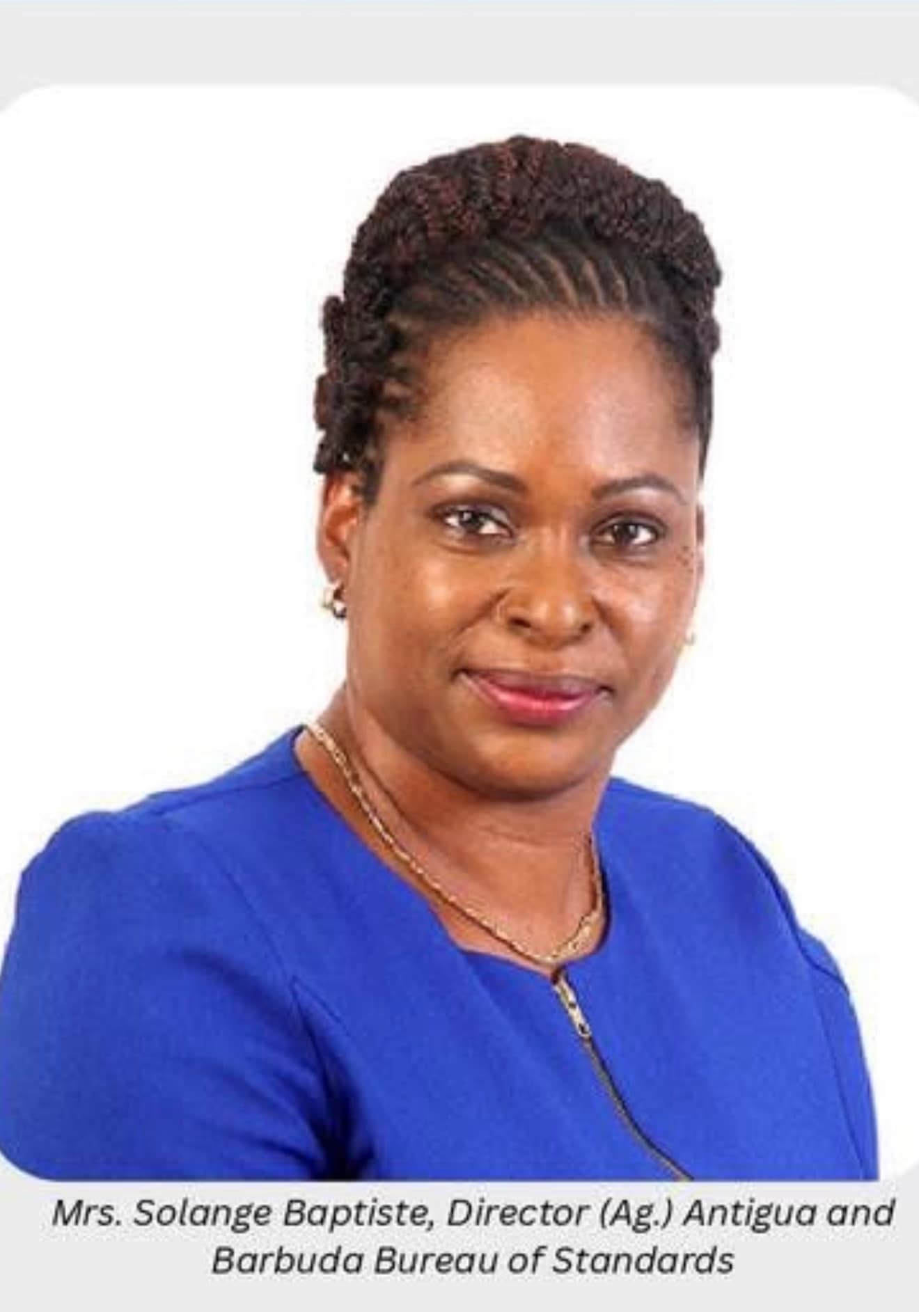 Antiguan and Barbuda Solange Baptiste Appointed CROSQ Chair - Antigua ...