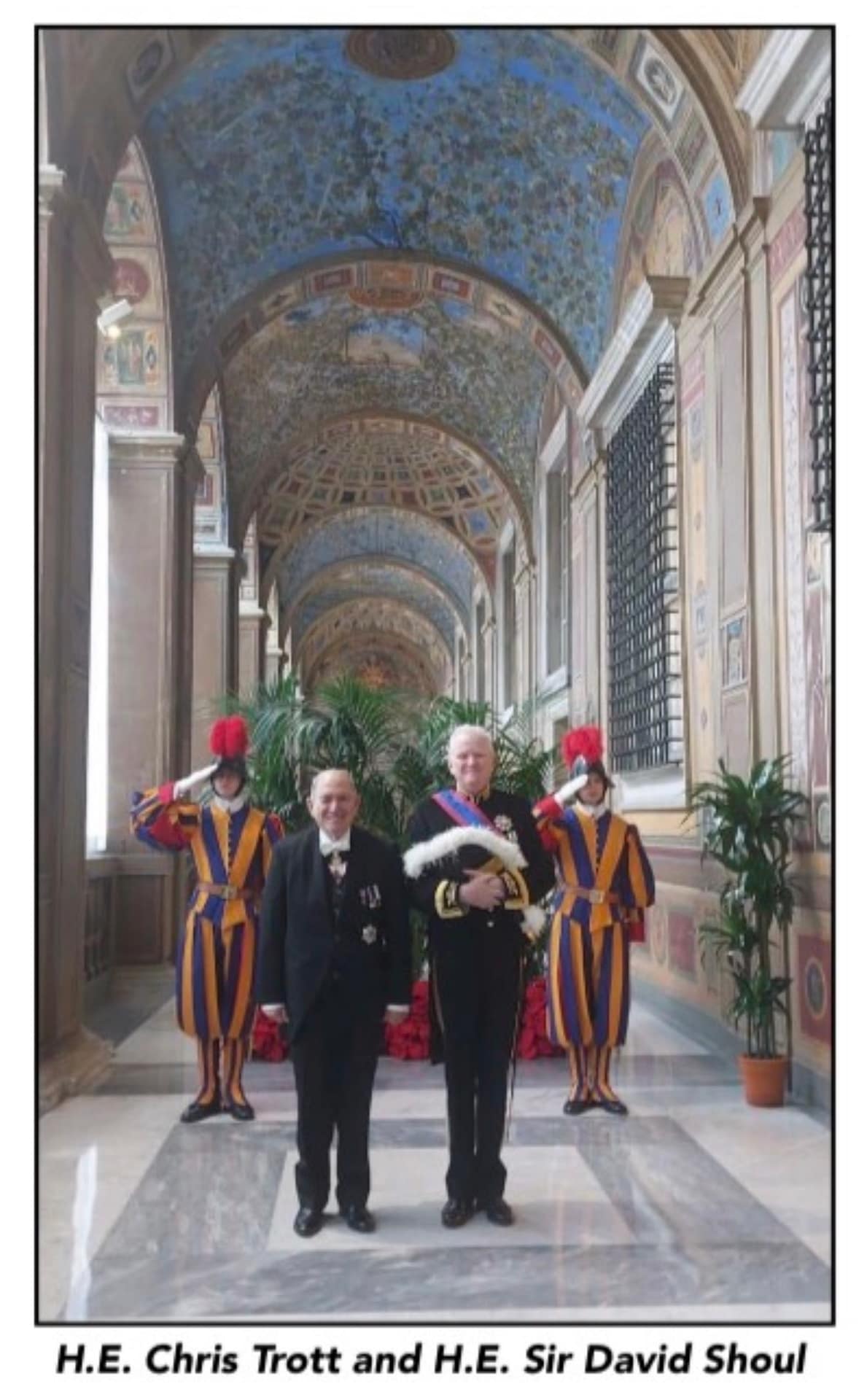 Sir David Shoul Represents Antigua and Barbuda at Vatican Diplomatic ...